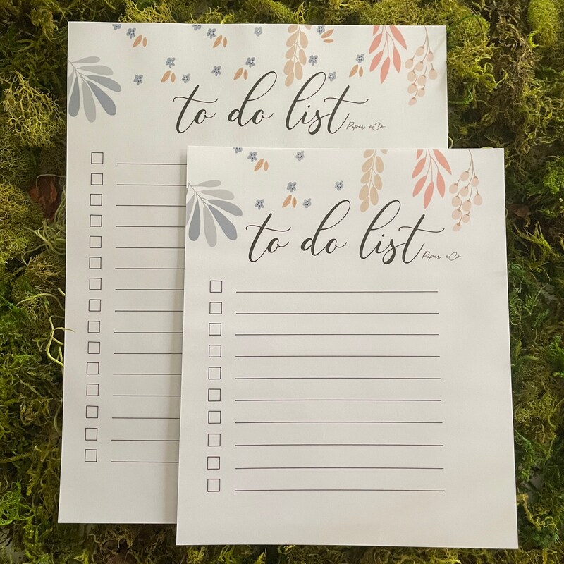 Erasable to Do List - Etsy