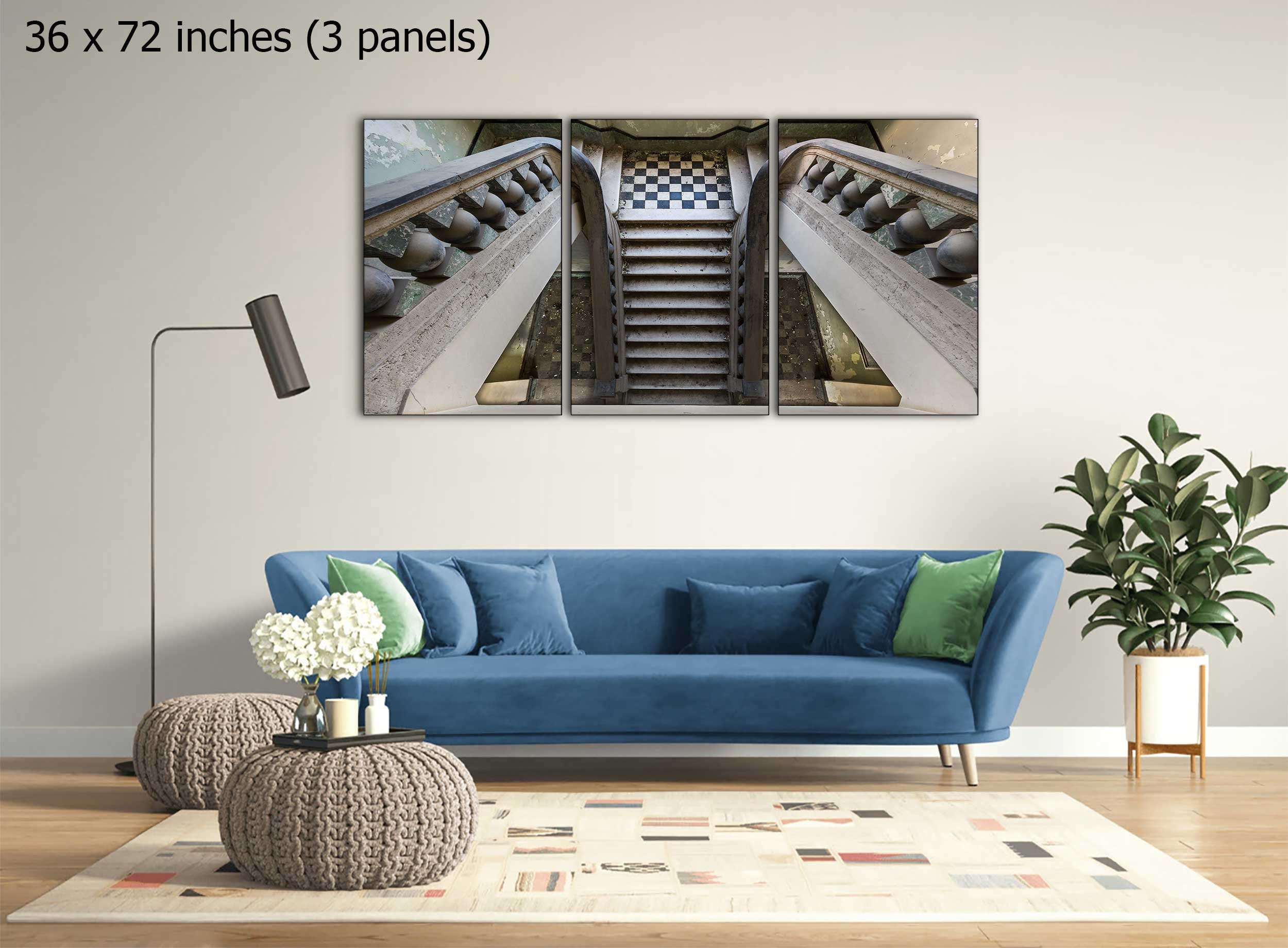 The Orphanage Stairs, Italy. Wall Art Print Picture Home Decor - Etsy
