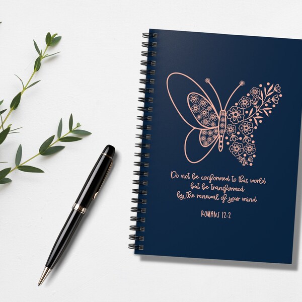 Christian Notebook - Etsy