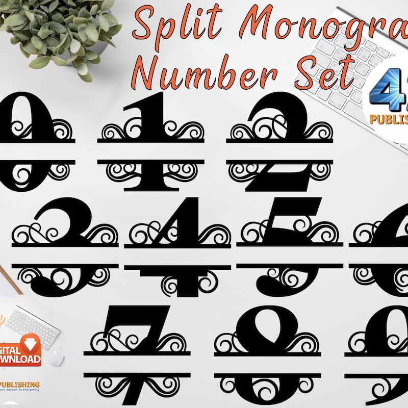 Fancy Numbers - Etsy