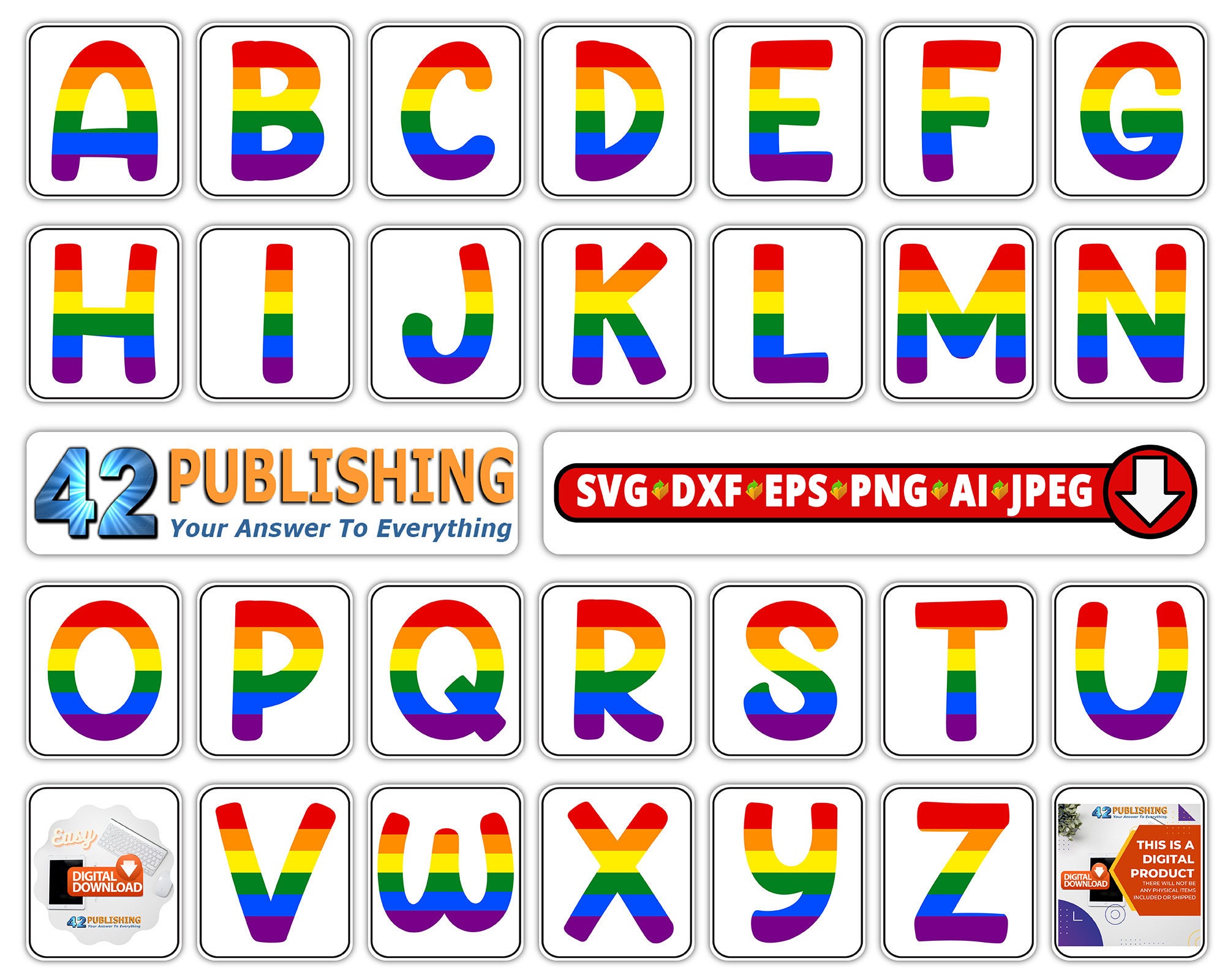 Pride Font Letters LGBTQ, Ideal LGBT Iron on Letters, Bisexual Art, Bi ...