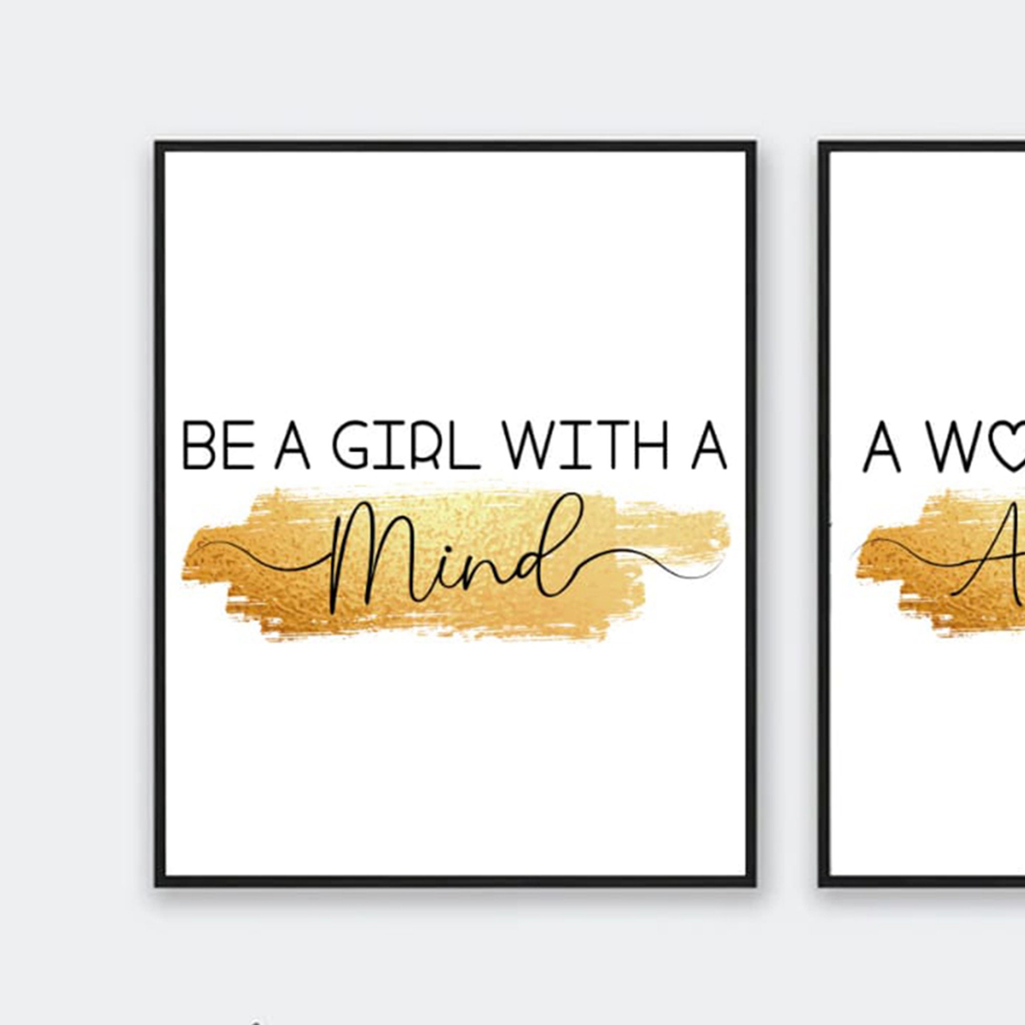 Inspiring Wall Art Girl Boss Printable Girl Boss Quote Girl Boss