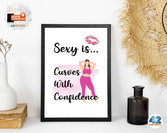 Body Positivity Inspiring Wall Art Body Positive Art - Etsy