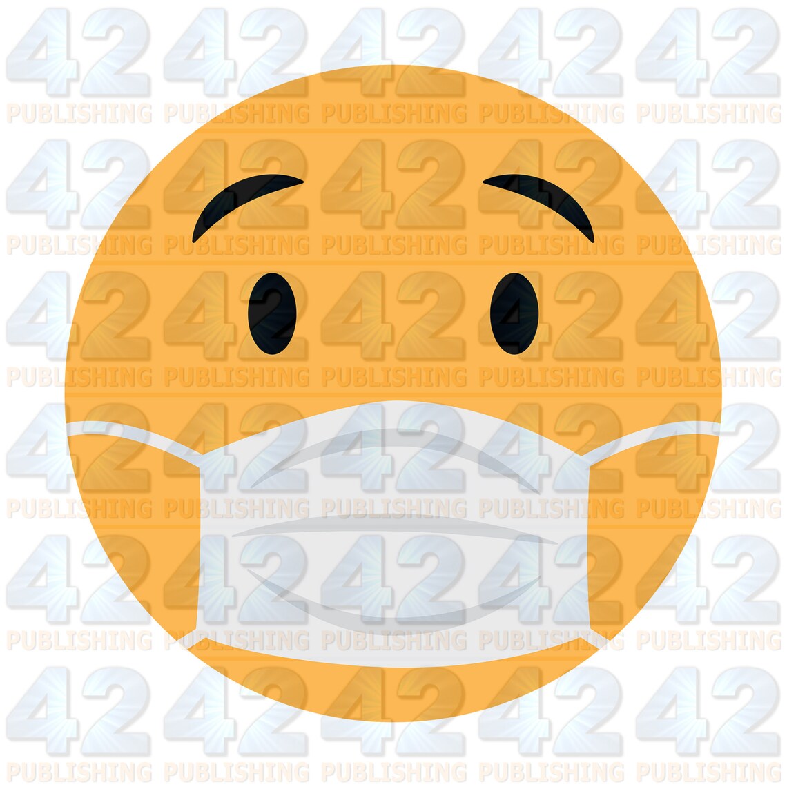 MASK SMILEY FACE Emoji Design Exclusive Design Emoji Face - Etsy