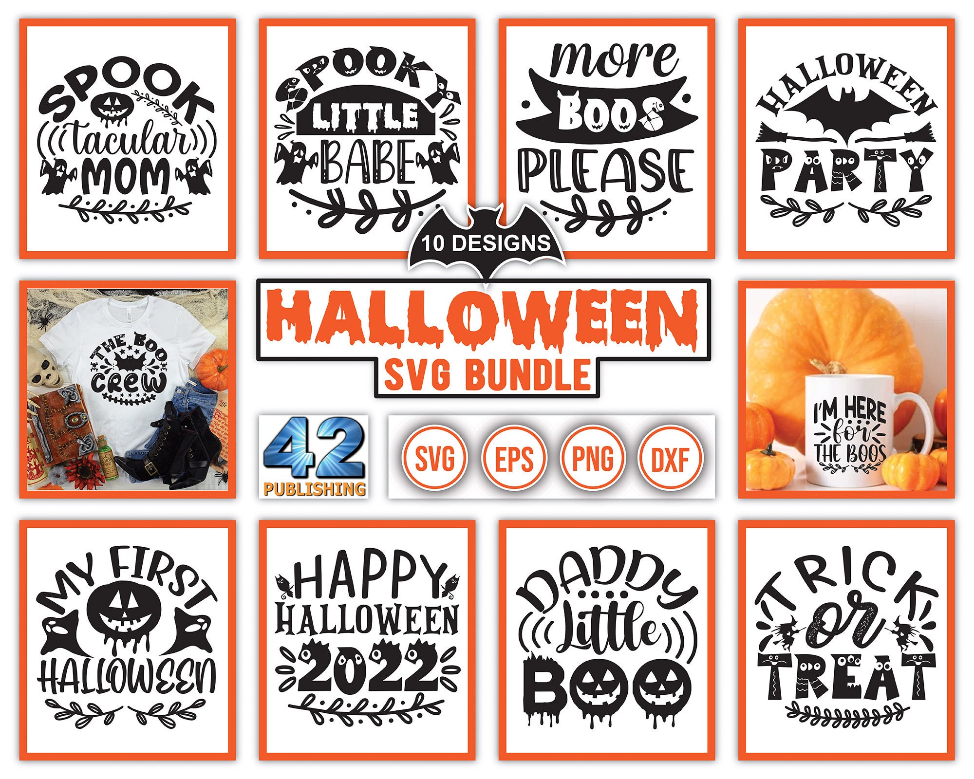 Halloween Bundle SVG, Autumn Svg, Fall Svg Bundle, Thanksgiving - Etsy