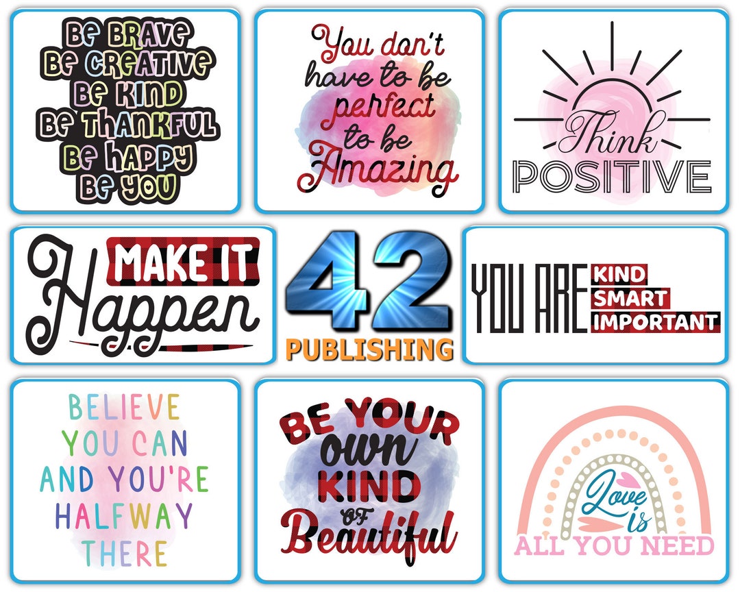 Inspirational Quotes Svg Bundle, Quotes About Life, Motivational Svg - Etsy