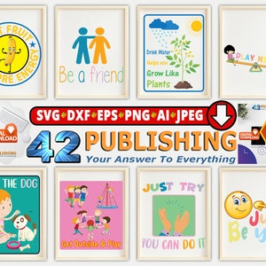 Learning Poster, Kids Education Prints, EXCLUSIVE DESIGNS, Commercial ...