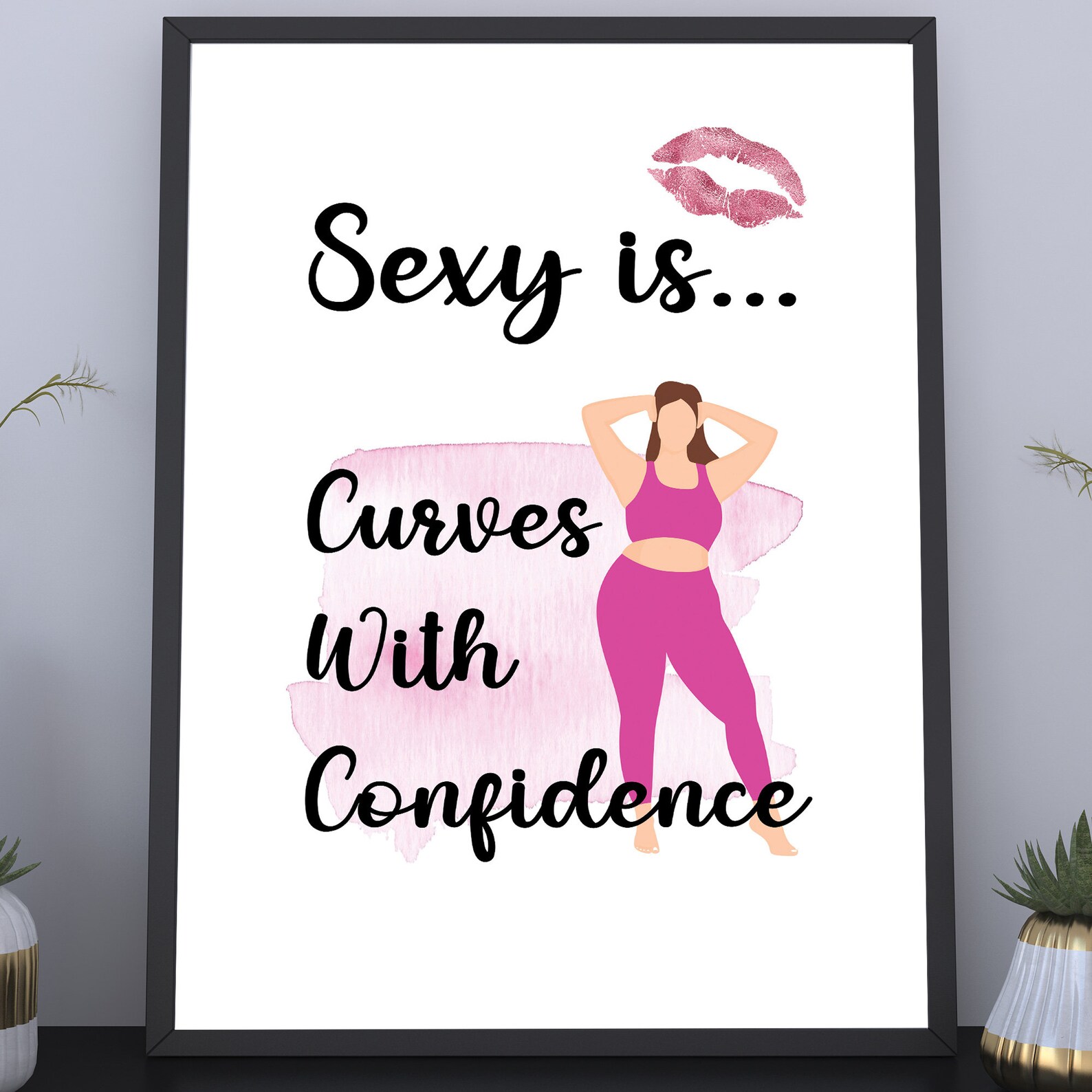 Body Positivity, Inspiring Wall Art, Body Positive Art, Printable Wall ...