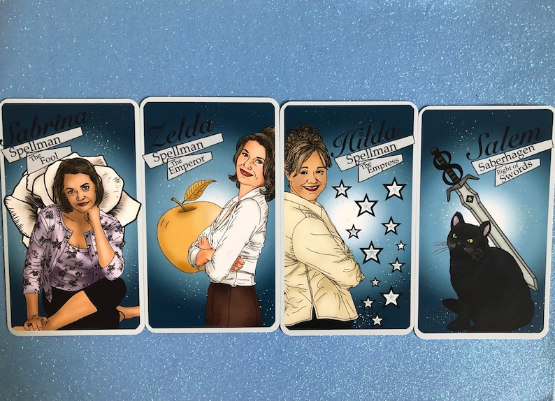 Sabrina the Teenage Witch Inspired Mini Deck - Etsy