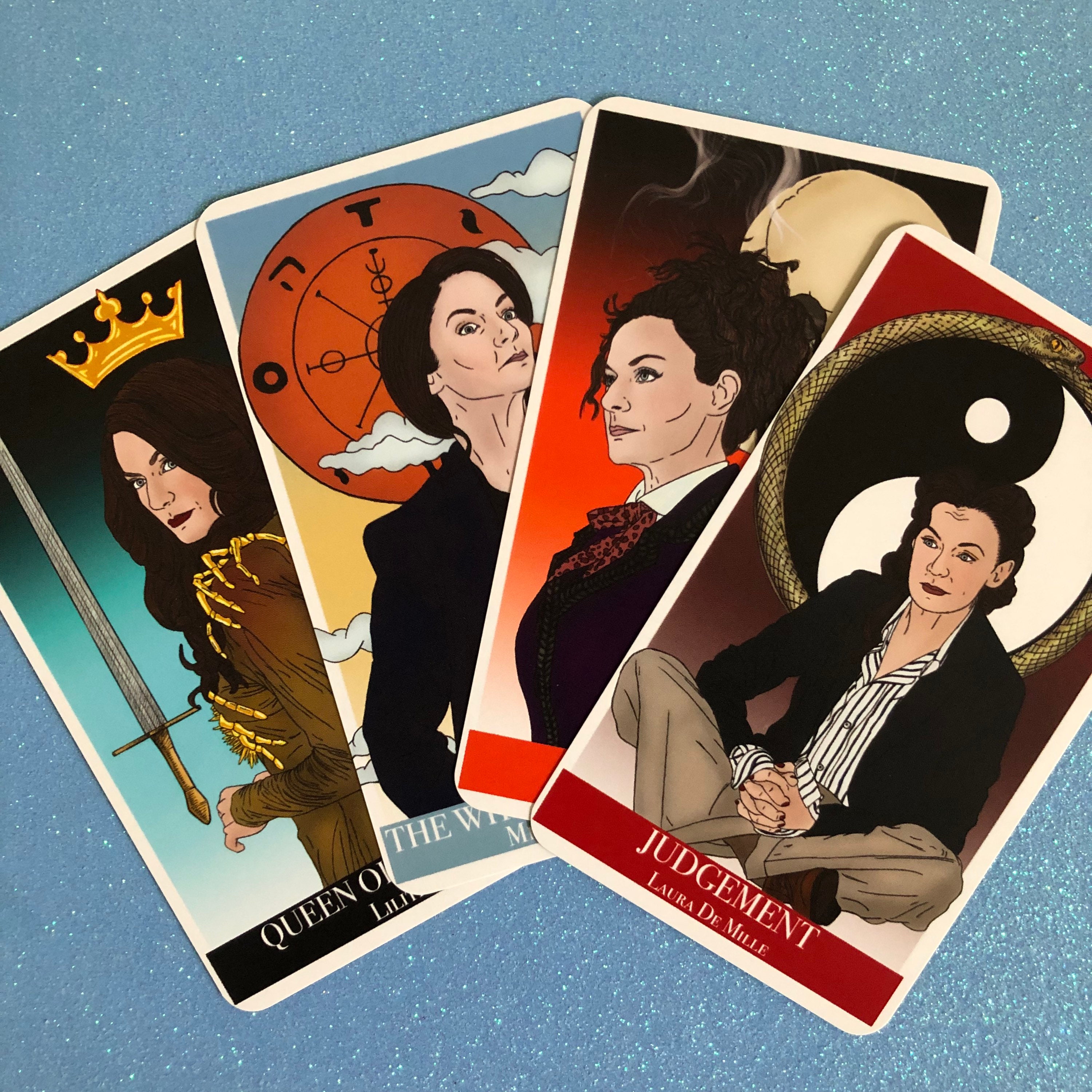 Michelle Gomez Inspired Mini Tarot Deck - Etsy