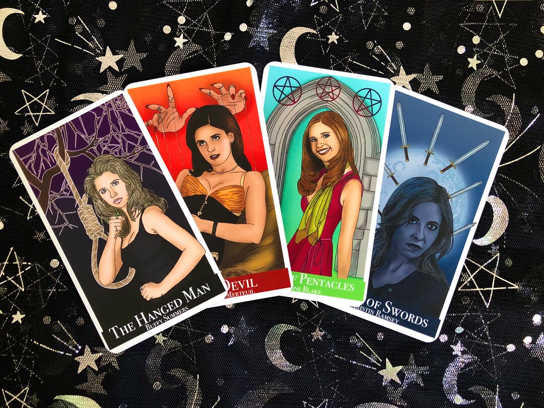 Sarah Michelle Gellar Inspired Mini Tarot Deck - Etsy