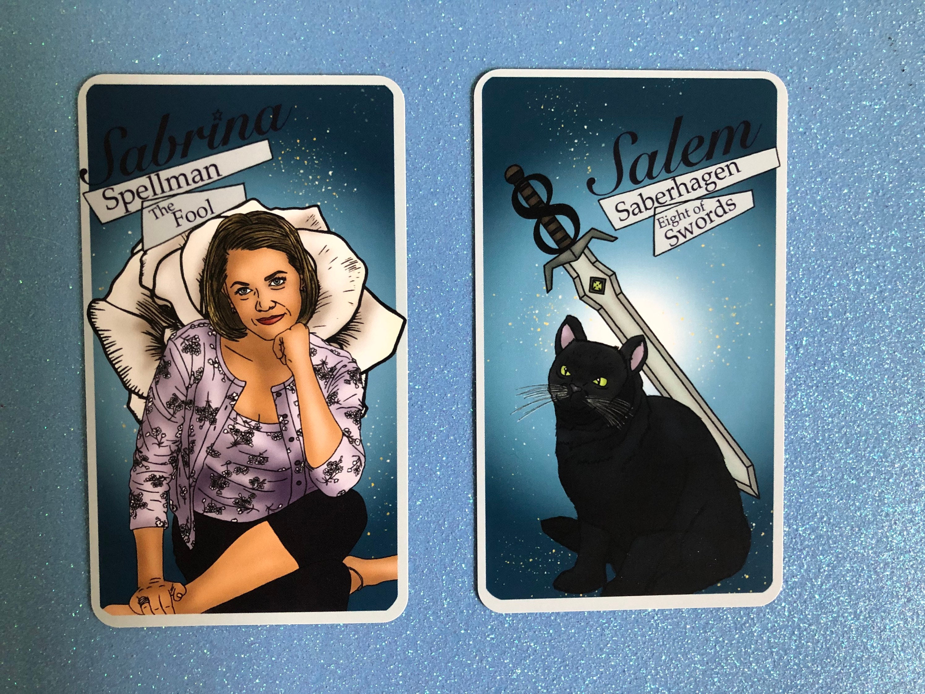 Sabrina the Teenage Witch Inspired Mini Deck - Etsy