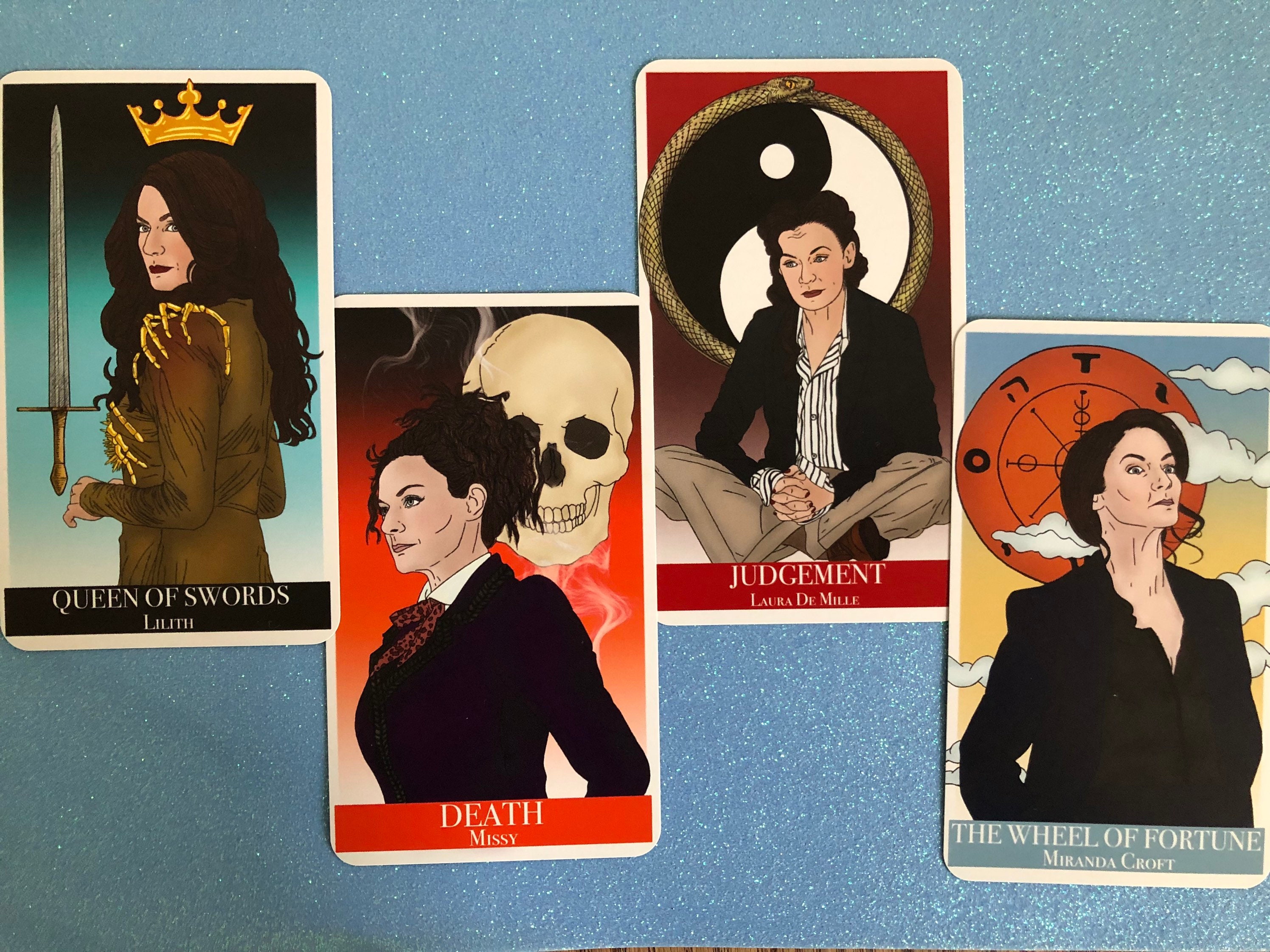 Michelle Gomez Inspired Mini Tarot Deck - Etsy