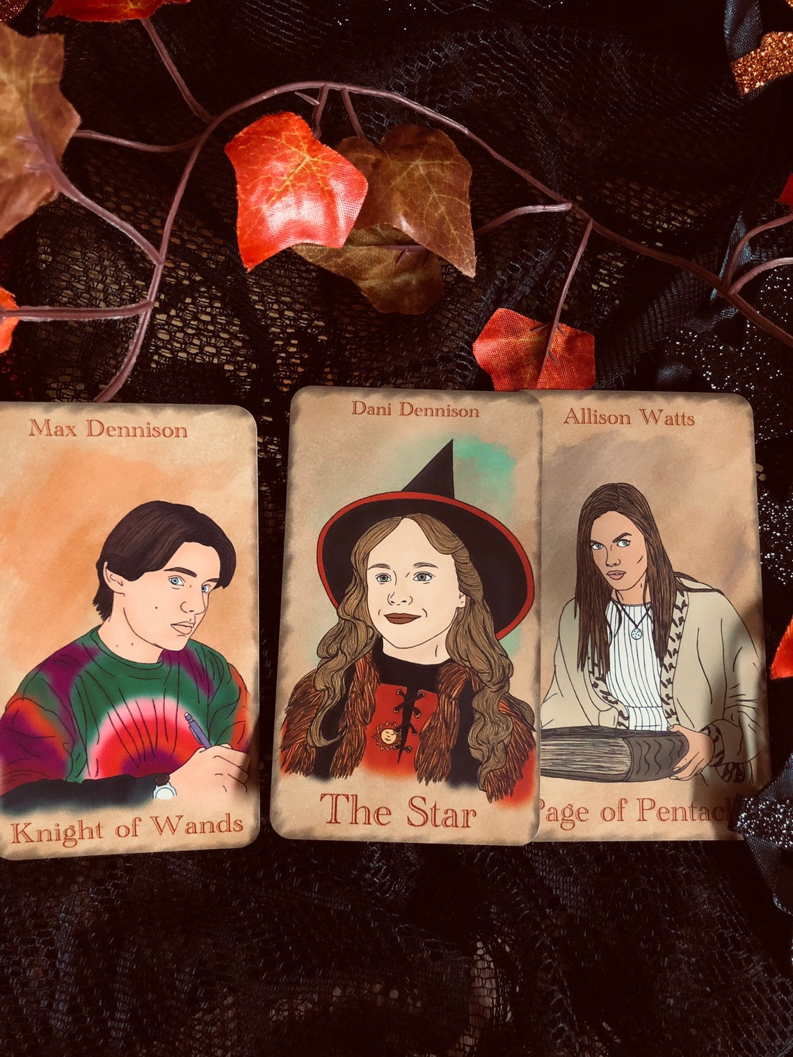Hocus Pocus Inspired Mini Tarot Deck - Etsy