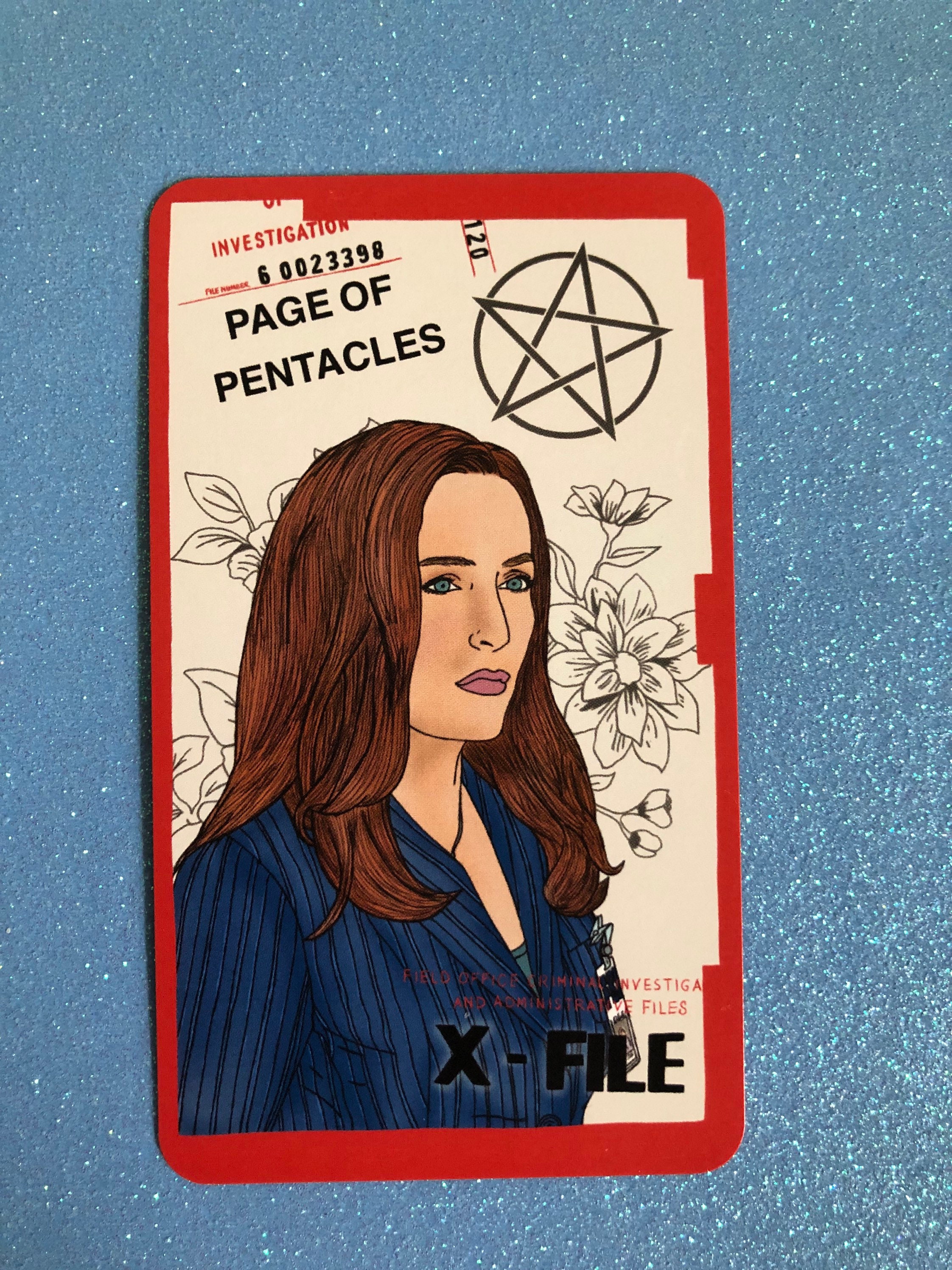 X Files Inspired Mini Tarot Deck - Etsy