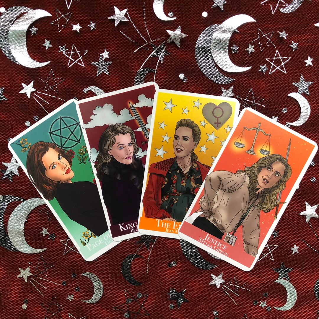 Gillian Anderson Inspired Mini Tarot Deck - Etsy