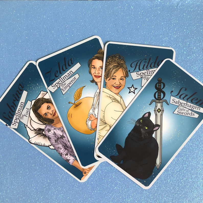 Sabrina the Teenage Witch Inspired Mini Deck - Etsy