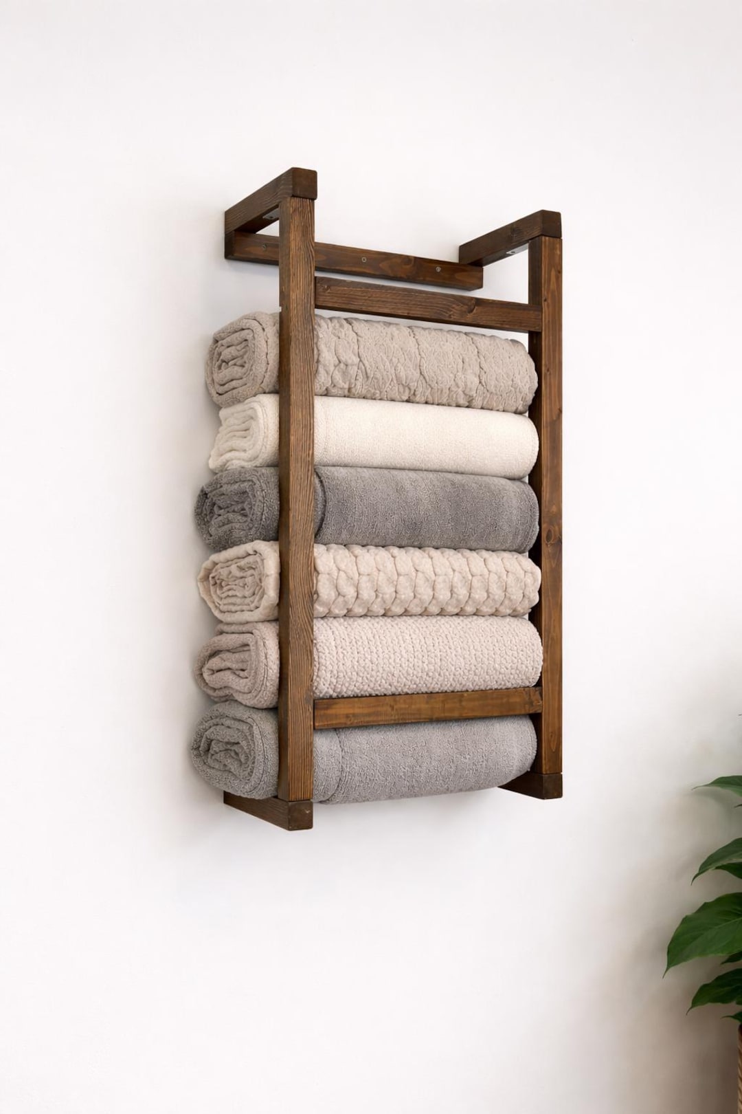 Wall Mounted Blanket Rack