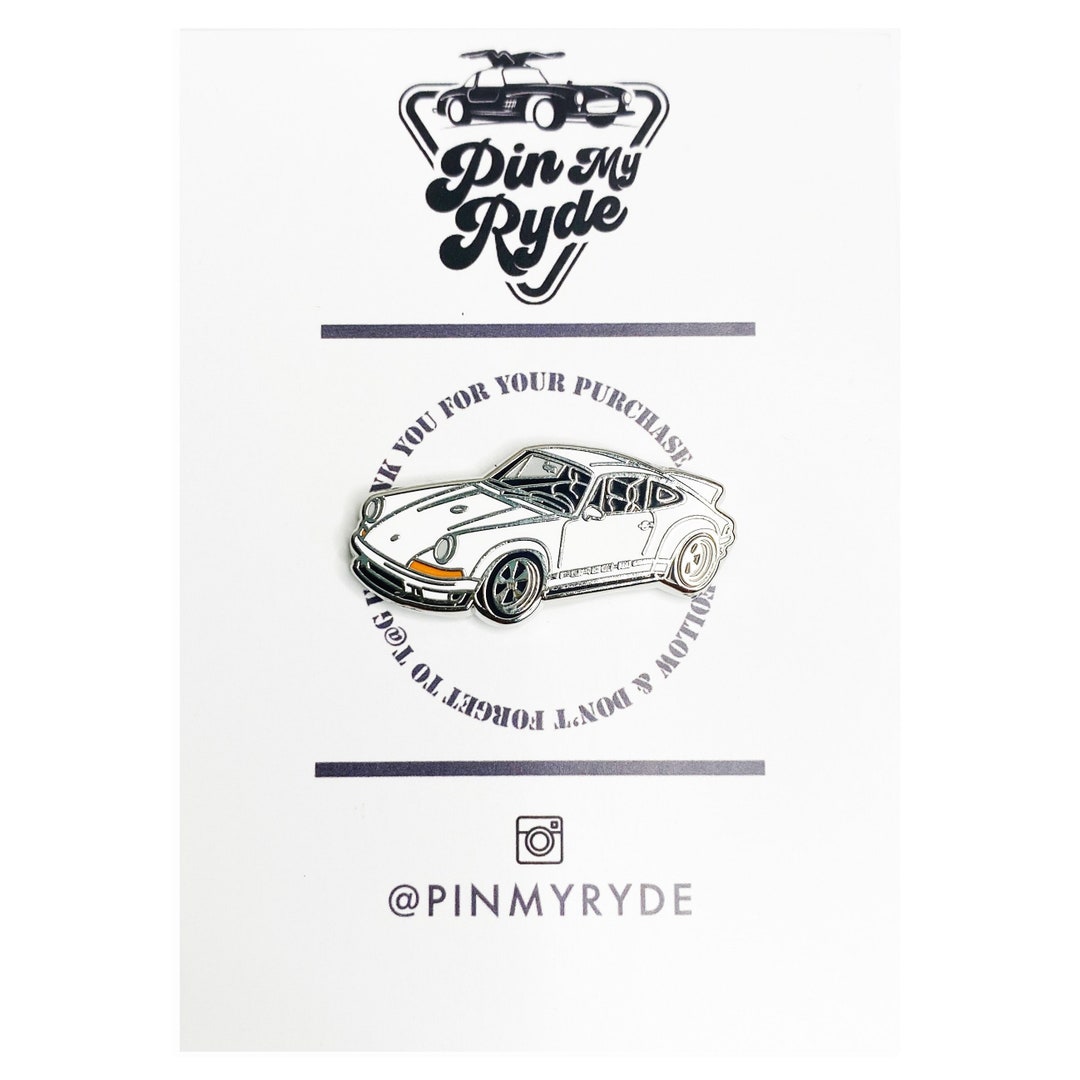 Porsche Enamel Pin Hard Enamel Pin Luxury Car Pin - Etsy