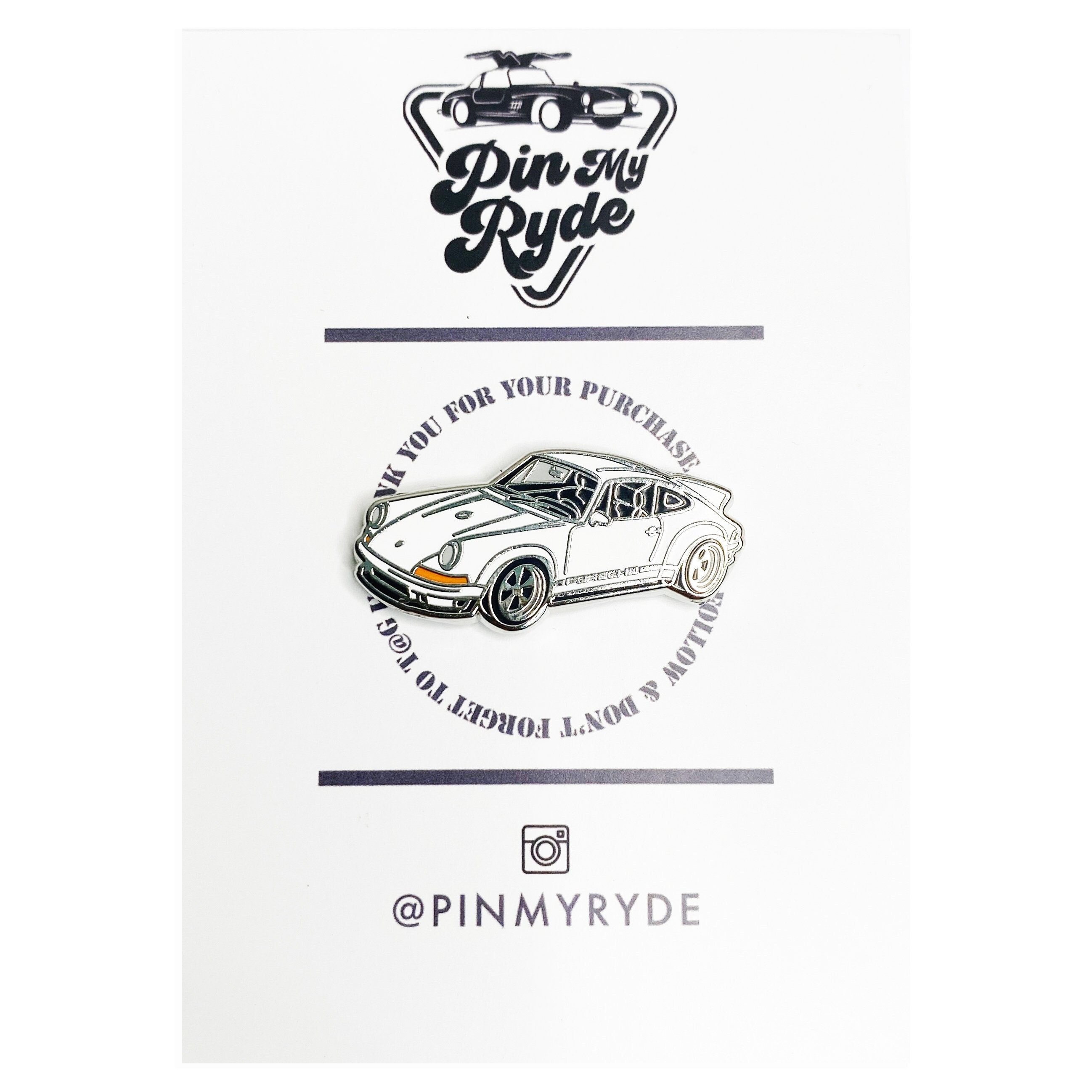 Porsche Enamel Pin Hard Enamel Pin Luxury Car Pin - Etsy