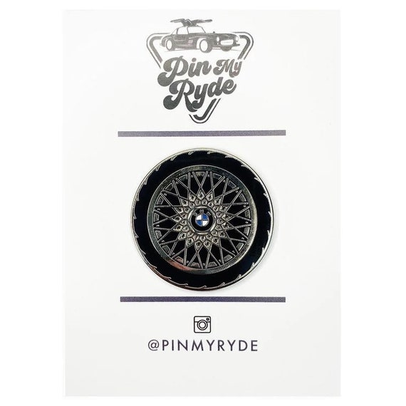 BMW Rim Enamel Pin Logo Lapel Pin Classic Car Pin | Etsy