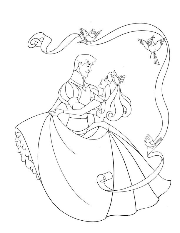 Sleeping Beauty Coloring Bundle - Etsy