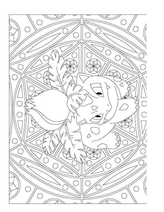 Pokemon Coloring Bundle 4 - Etsy