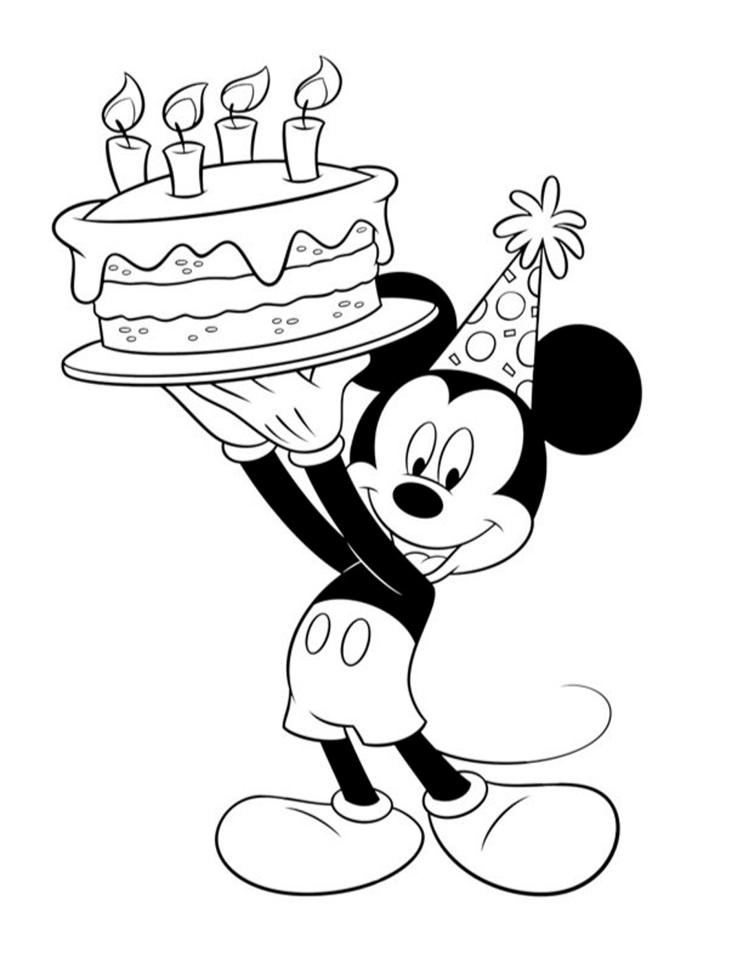 Mickey Mouse Coloring Bundle - Etsy