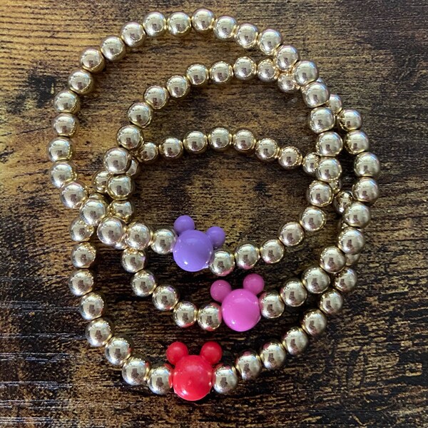 Mickey Bracelet - Etsy