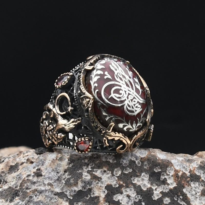 Ottoman Sultan Ring - Etsy