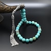 925 Sterling Silver Tasbih, Turkish 925 Sterling Silver Rosary, Tasbih ...