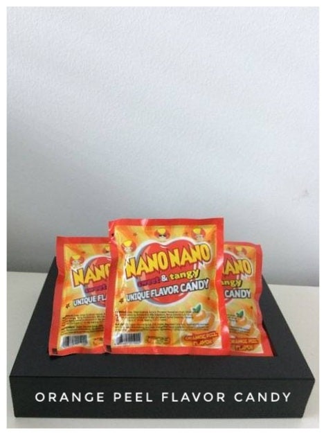 Nano Nano Sweet & Tangy Orange Peel Candy | Etsy