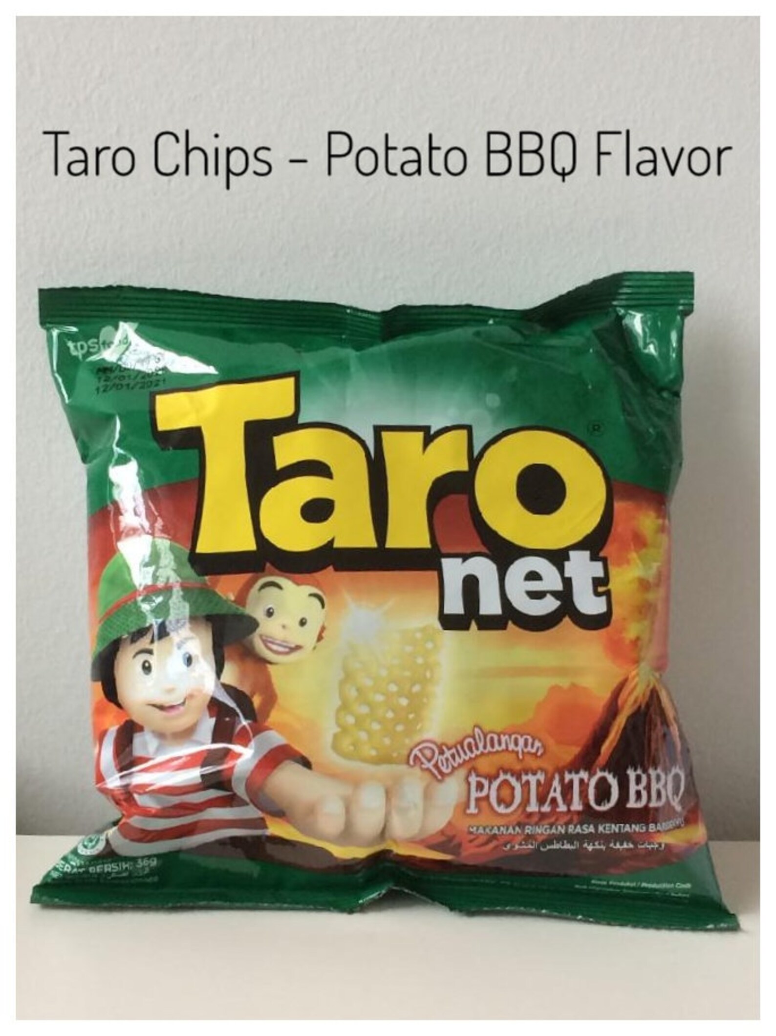 Taro Net Snack Seaweed / Potato BBQ Snack - Etsy