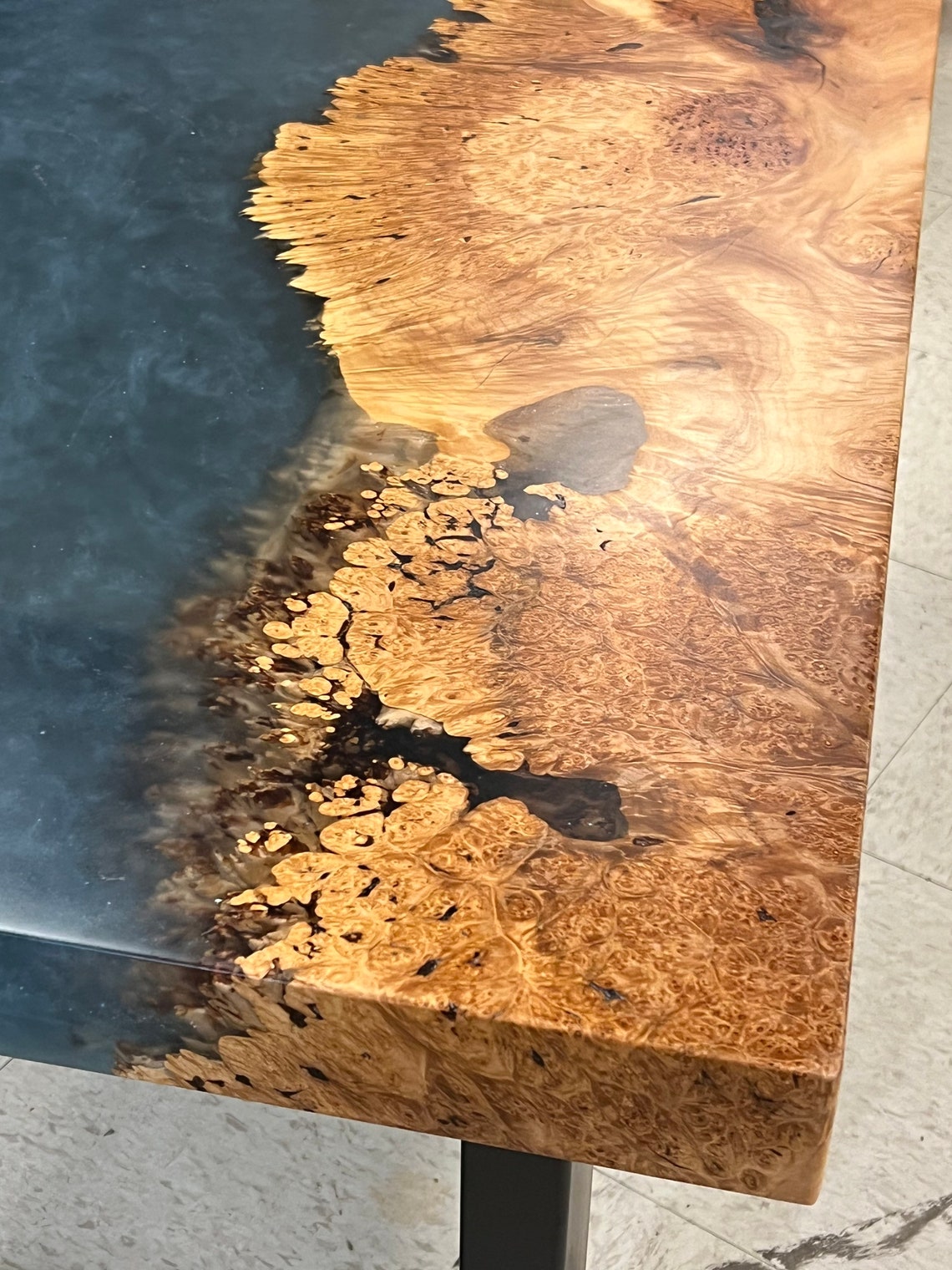 Maple Burl Coffee Table - Etsy