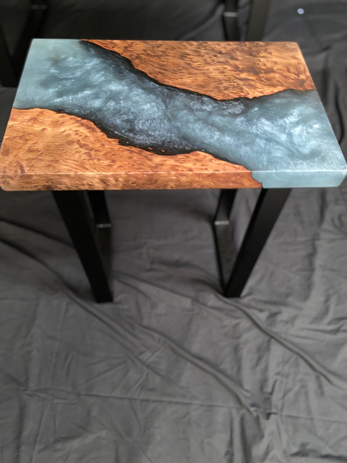 Redwood Epoxy Side/end Table - Etsy