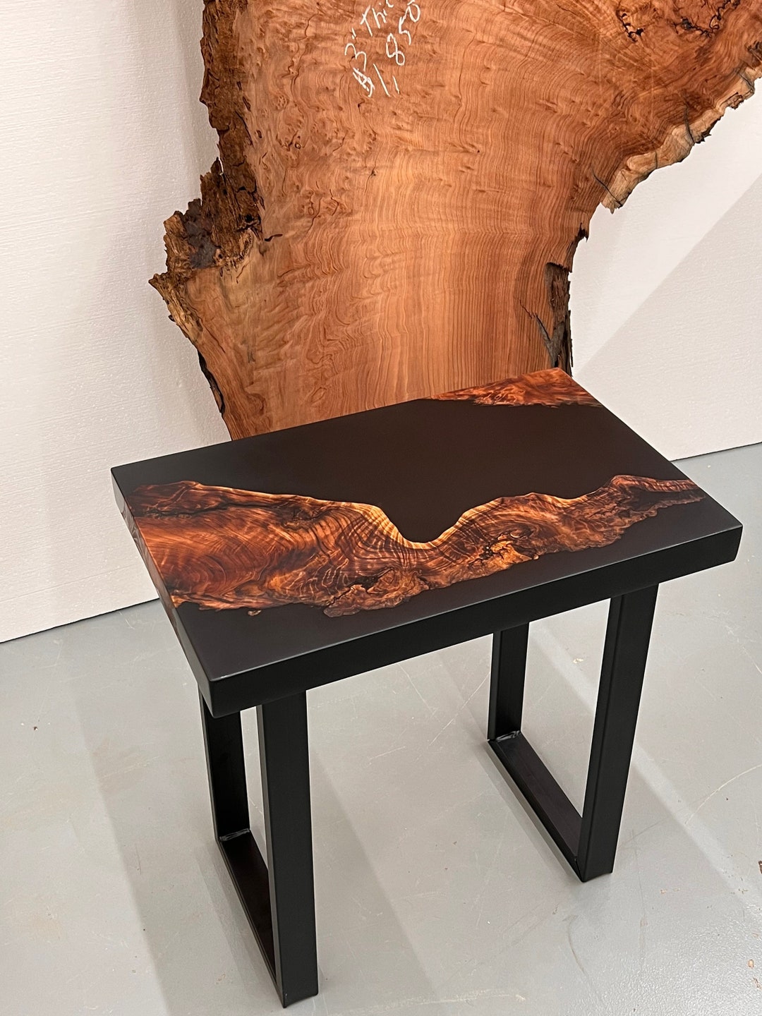 Epoxy End Table - Etsy
