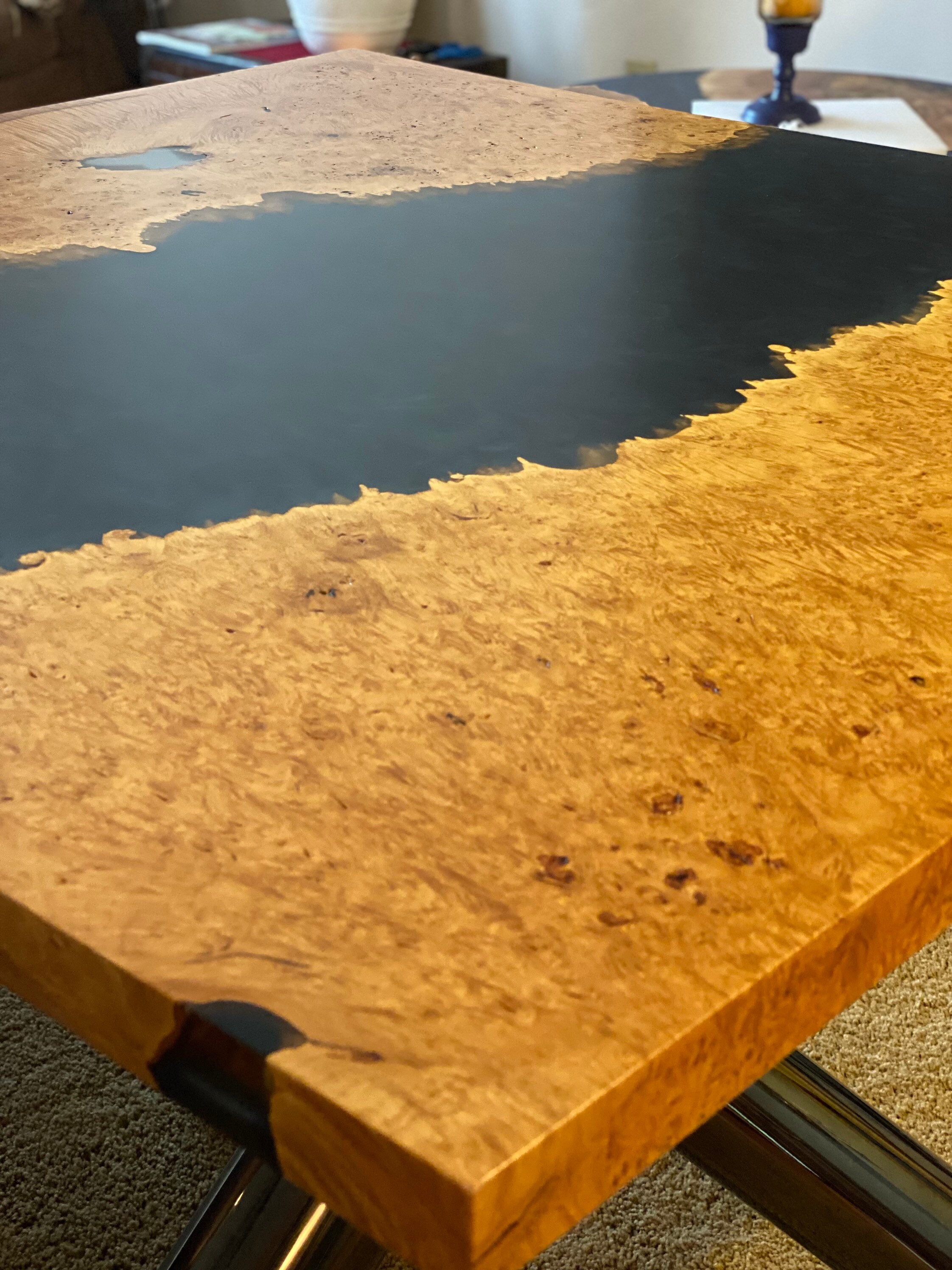Maple Burl Table Top - Etsy