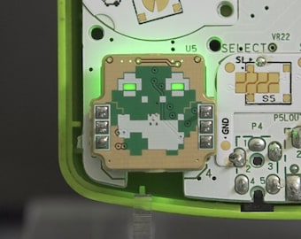 Game Boy Pocket Color DMG Gray, N64 Freak Board MGBC, Froggo Customs ...