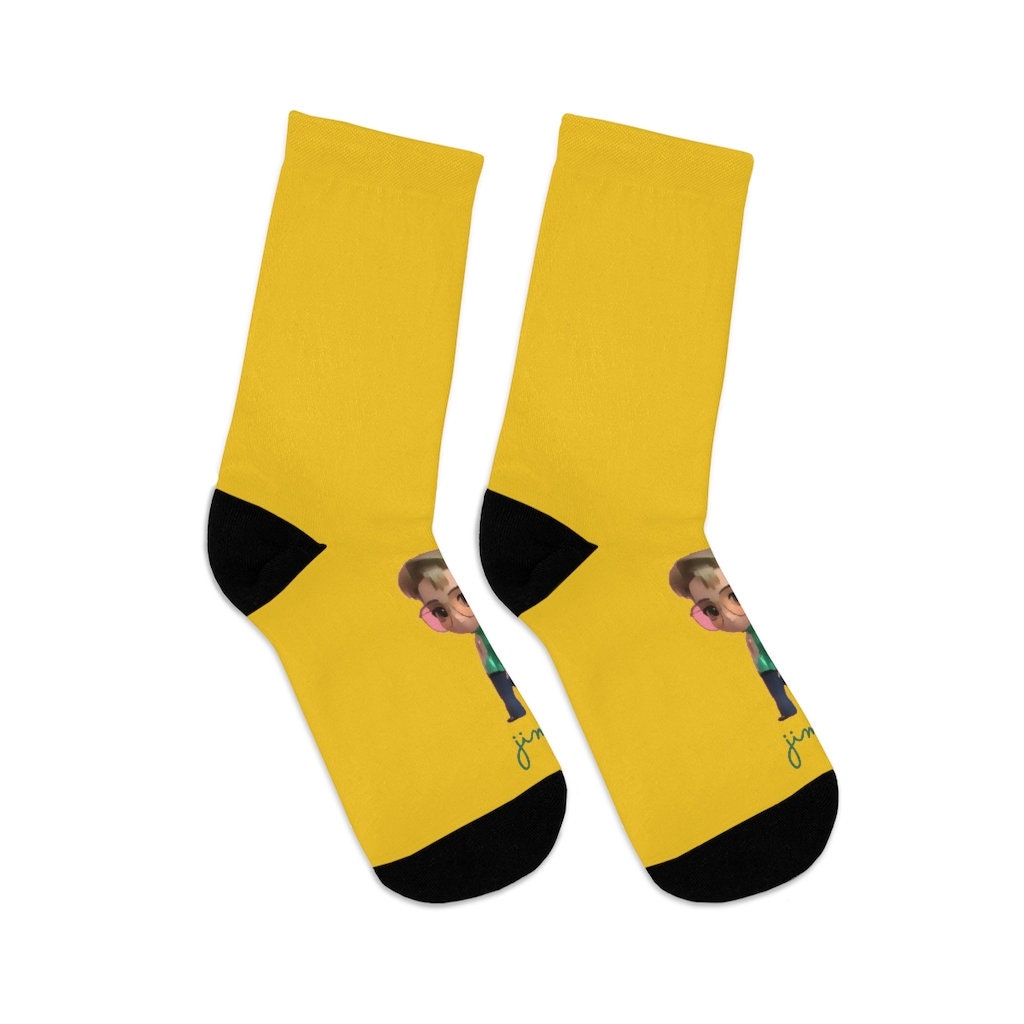 K-pop Jimin Tan Socks/k-pop Gift/army Gift/korean Gift - Etsy