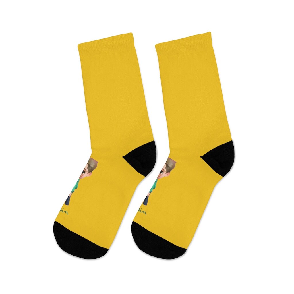 K-pop Jimin Tan Socks/k-pop Gift/army Gift/korean Gift - Etsy