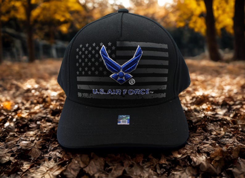 USAF Embroidered Hat. U.S Air Force Baseball Cap. USAF Hat. Officially ...