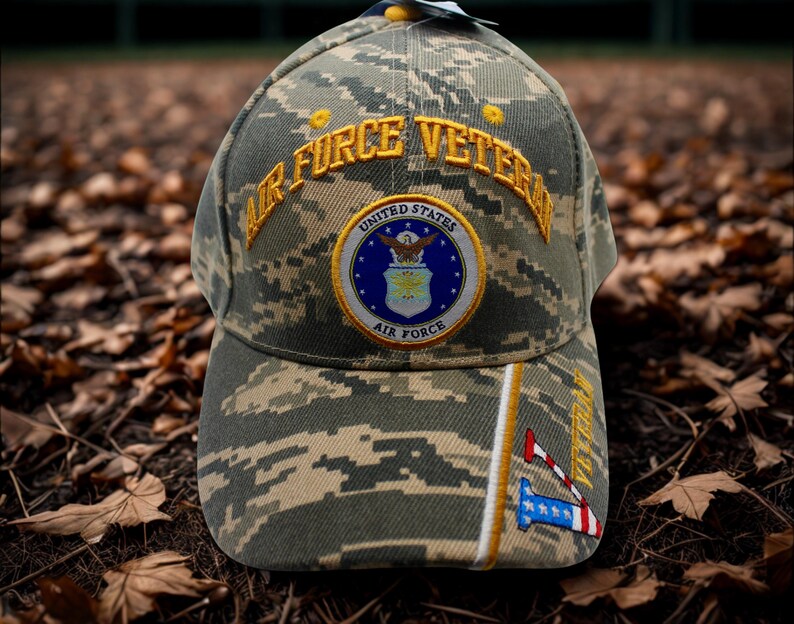 USAF Veteran Hat. U.S Air Force Baseball Cap. USAF Veteran Hat ...