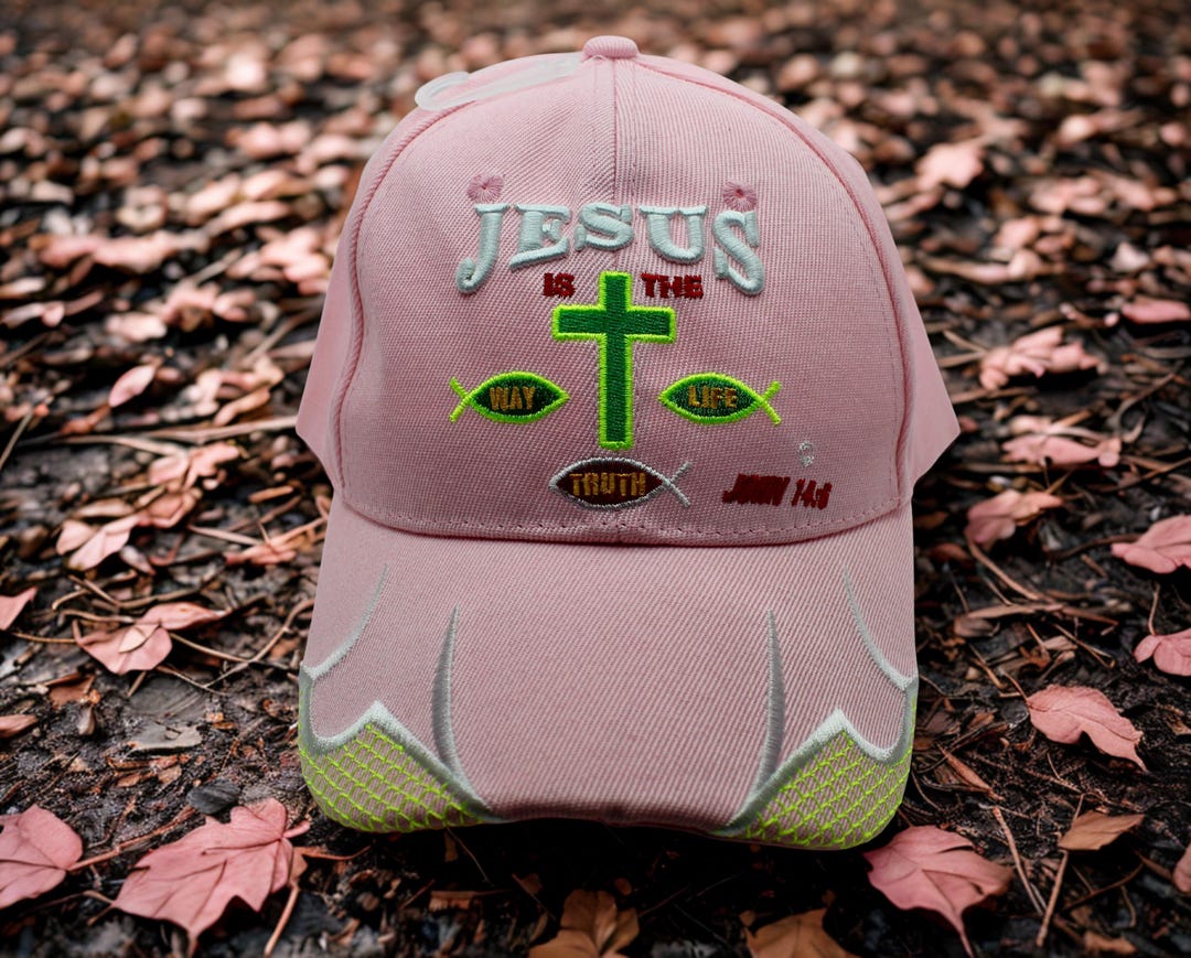 Christian Jesus is the Way the Truth and Life Hat. Jesus Hat. Jesus ...