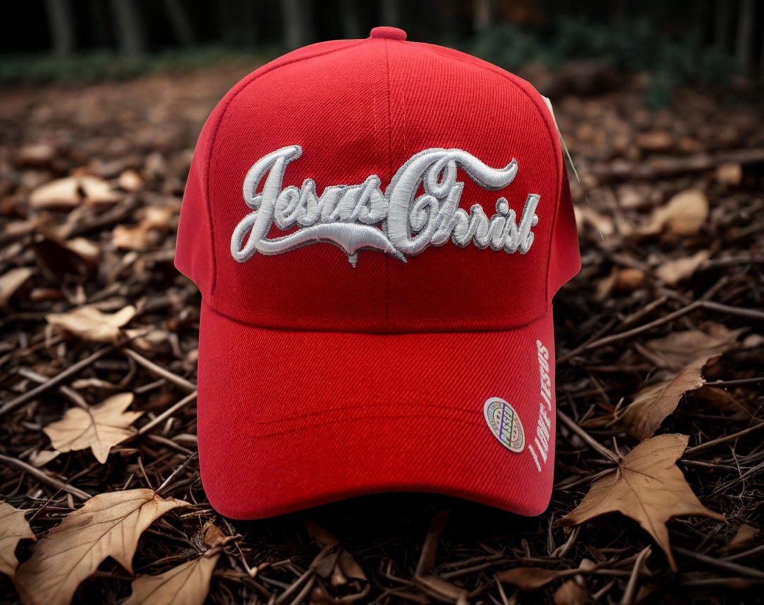 Christian Jesus Christ Baseball Cap. Jesus Hat. Jesus Christ Hat ...