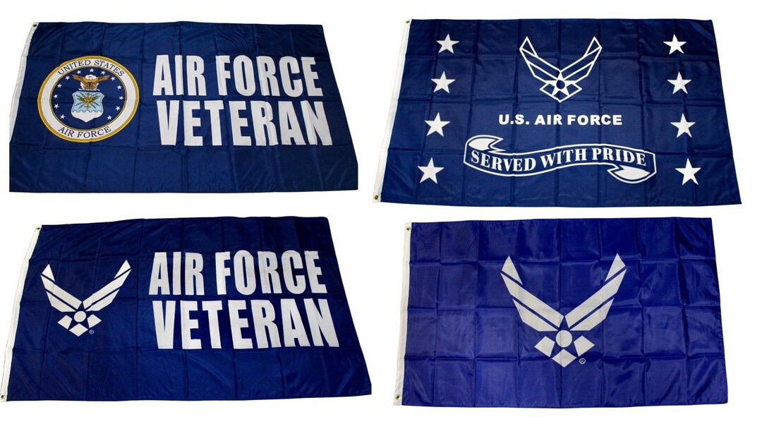 US Air Force Flag. Veteran Flags . Air Force Banner. Military Flags ...