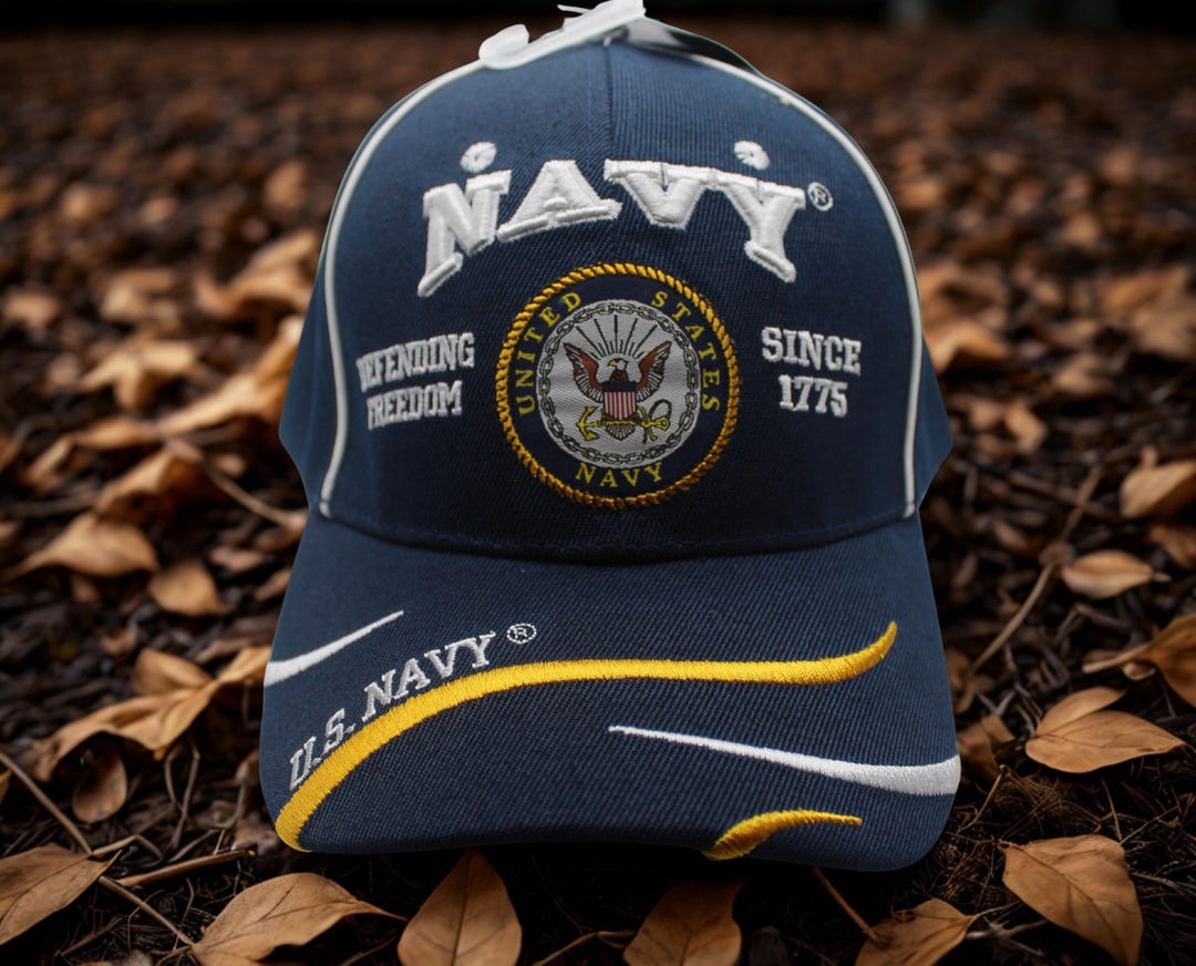 US Navy Defending Freedom Since 1775 Cap. U.S Navy Hat. USN Cap. Blue ...