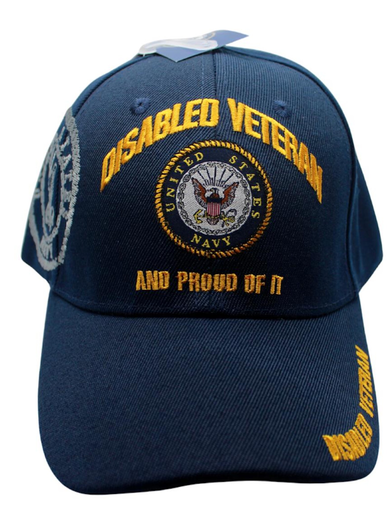 Disabled Veteran and Proud of It Hat. Embroidered Military Cap. Army ...