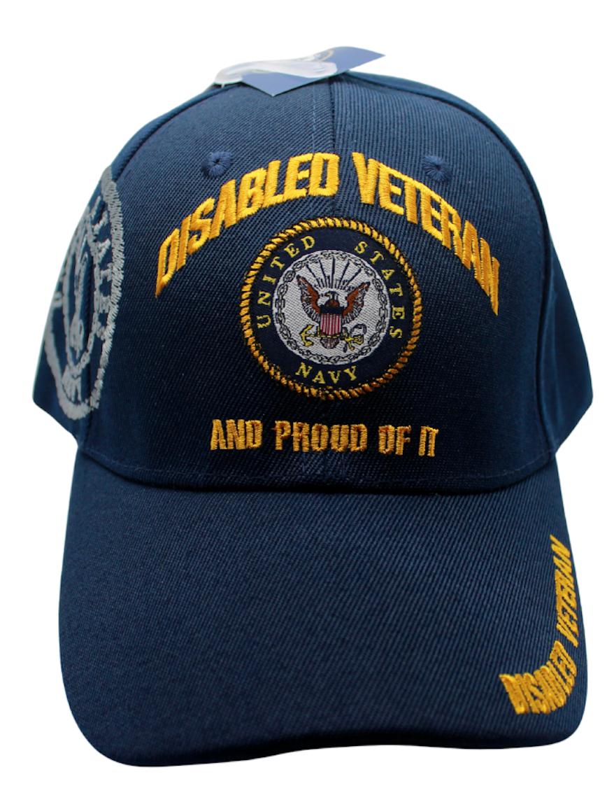 Disabled Veteran and Proud of It Hat. Embroidered Military Cap. Army ...