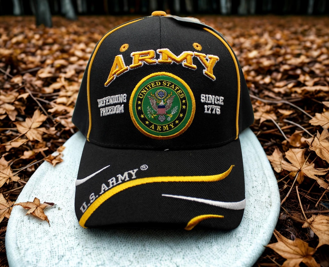 U.S. Army Hat. Defending Freedom Since 1775 Baseball Cap, Army Star ...