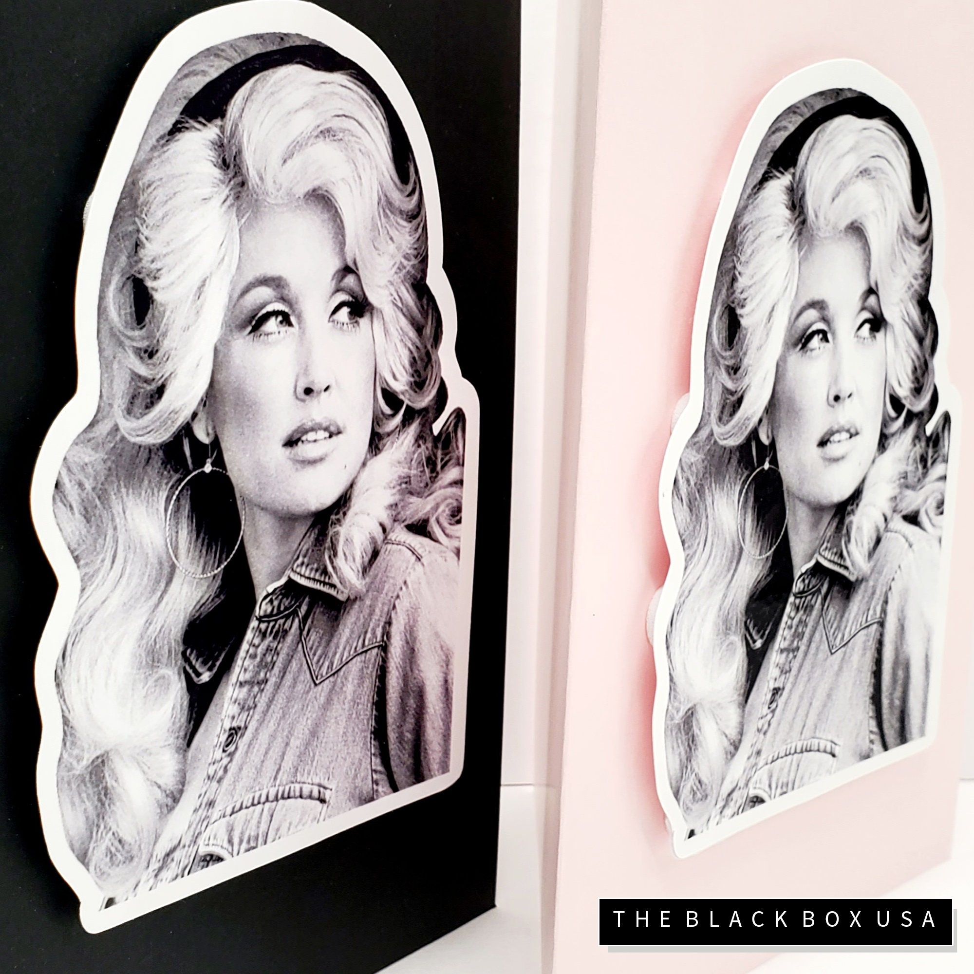 Dolly Parton Black and White Pop-out Greeting Cards 5 Set I - Etsy
